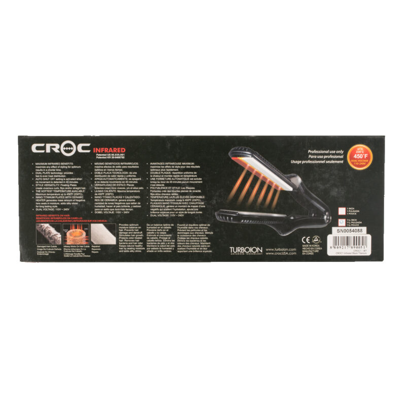 Plancha CROC Infrared – Natura Beauty Supply